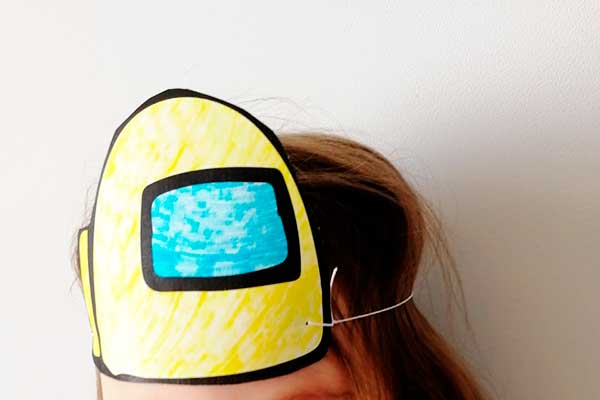 Маски Among Us ас скачать. Распечатать Among Us